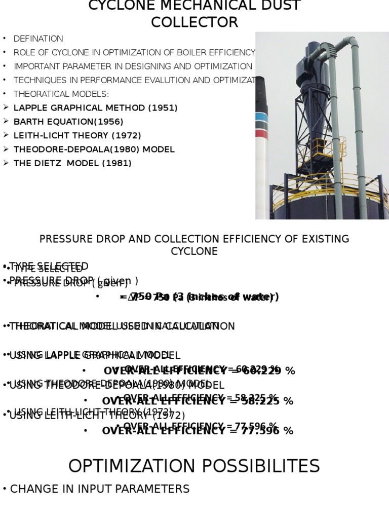 Cyclone Mechanical Dust Collector | PDF