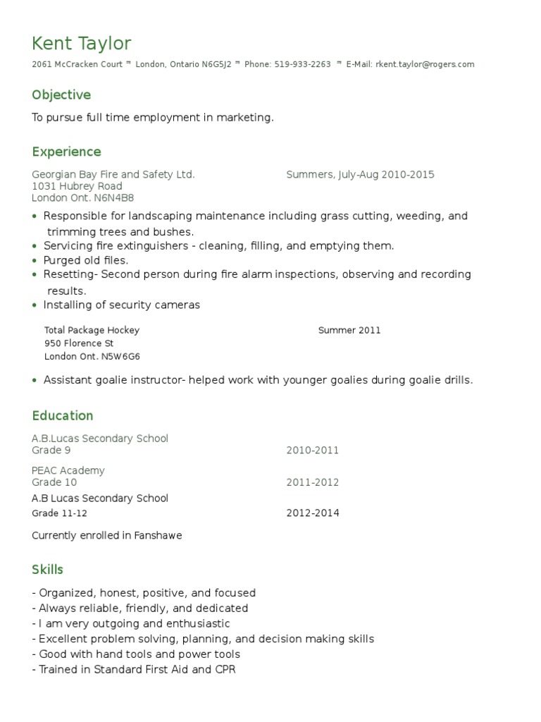 Resume Kent | PDF | Business