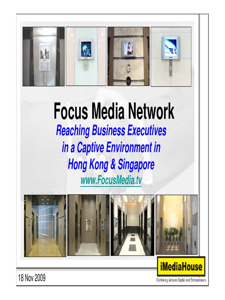 Focus Media Hong Kong | PDF | Advertising | Television
