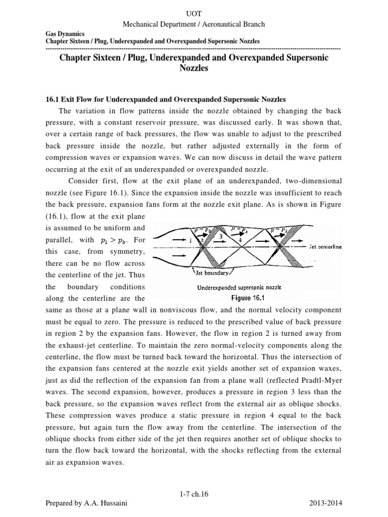UOT Fanno Flow | PDF | Compressible Flow | Shock Wave