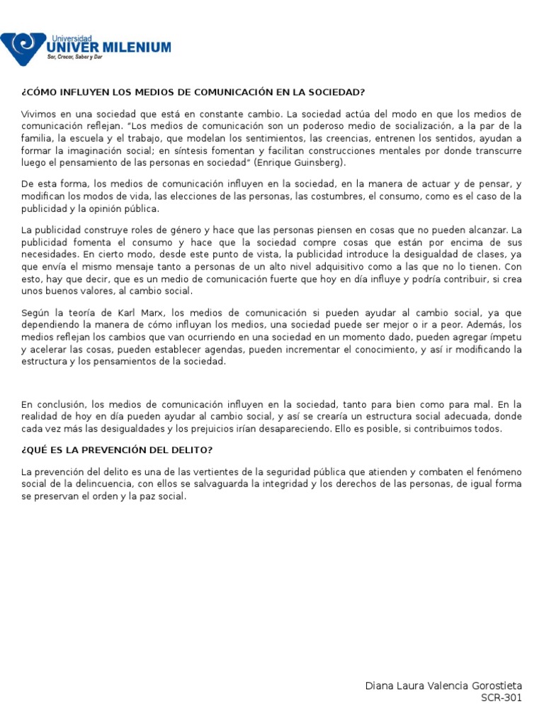 Tipos de Prevencion Del Delito | PDF | Prevención del crimen | Comunicación Tipos de Prevencion Del Delito | PDF | Prevención del crimen | Comunicación