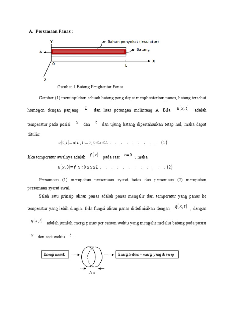 Persamaan Panas | PDF