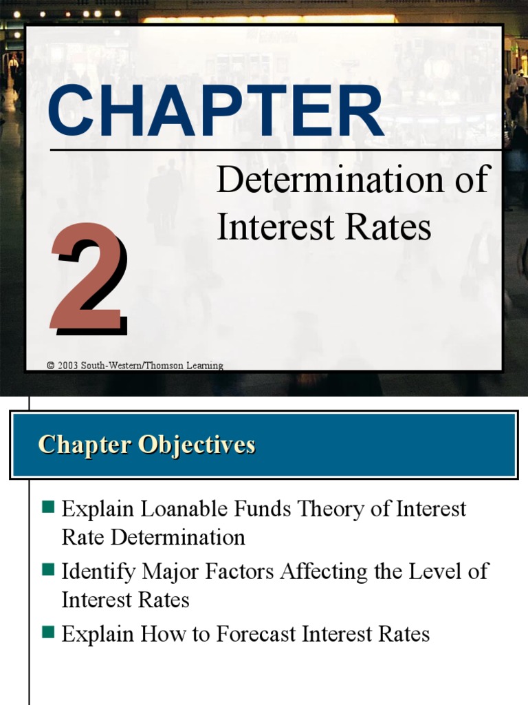 CH 02: Determination of Interest Rates | PDF | Economic Equilibrium ...
