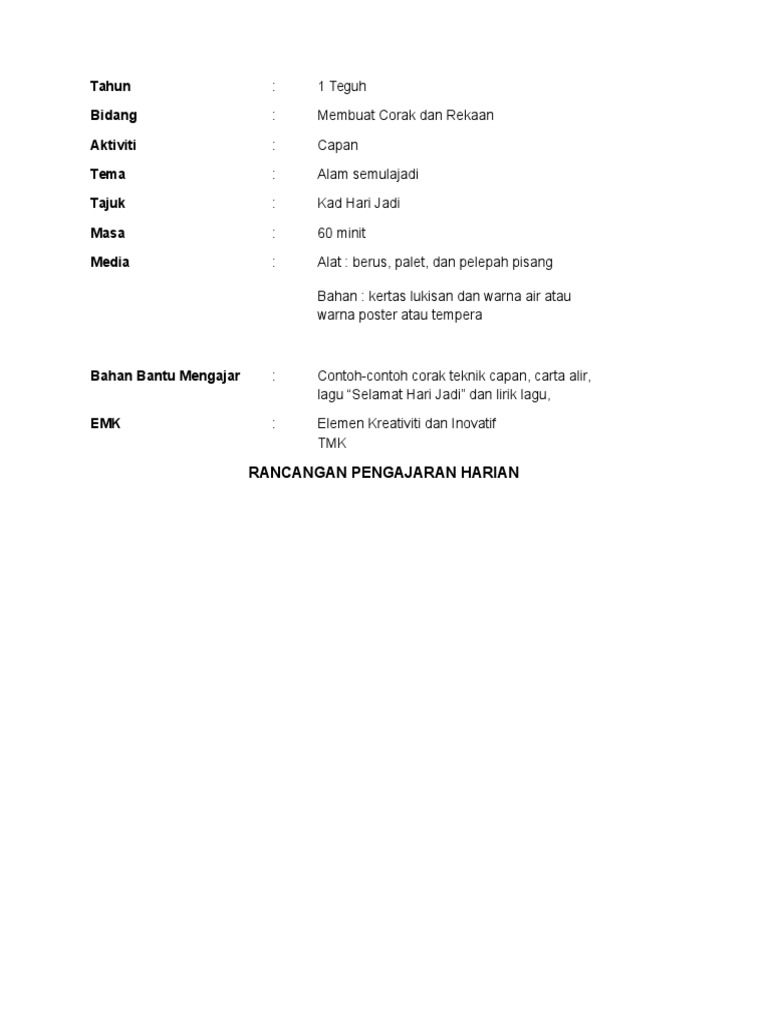 Membuat Corak Dan Rekaan Capan | PDF