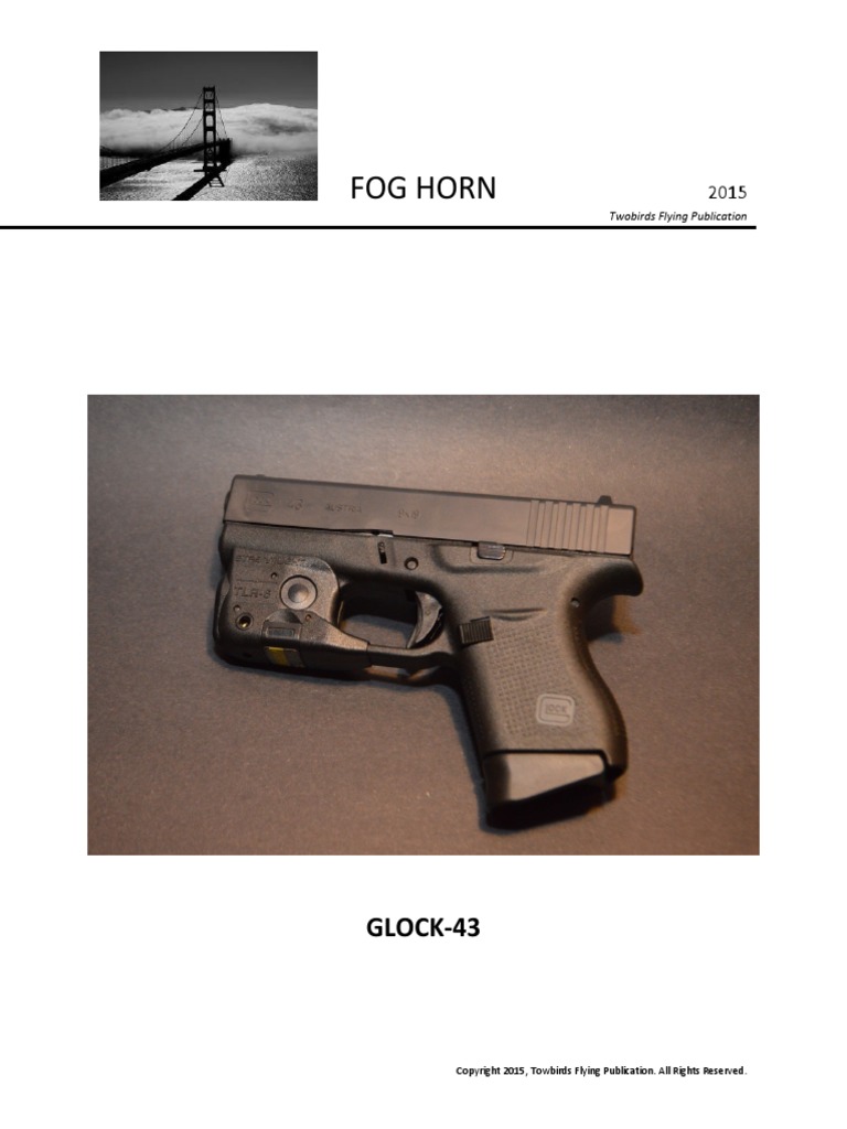 The Glock-43 | PDF | Trigger (Firearms) | Military Equipment