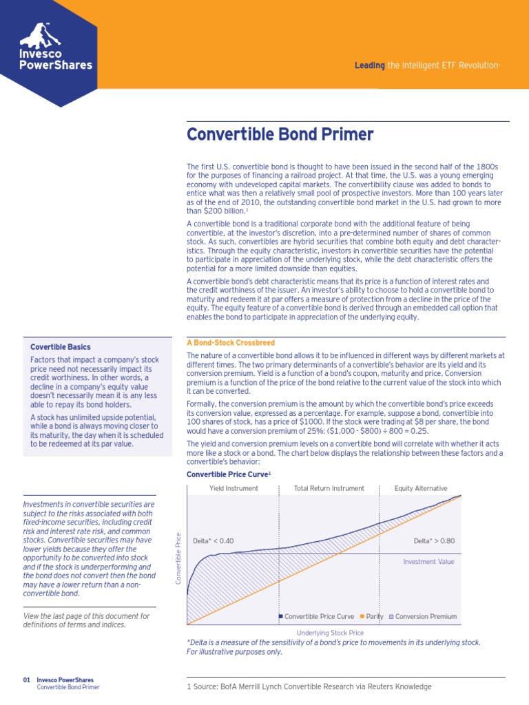 Convertible Bond Primer | PDF | Convertible Bond | Bonds (Finance)
