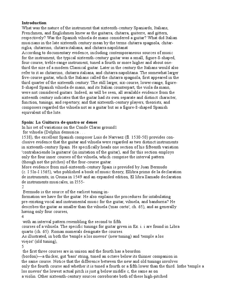 La Guitarra y Su Musica Sparks | PDF | Guitars | Clef