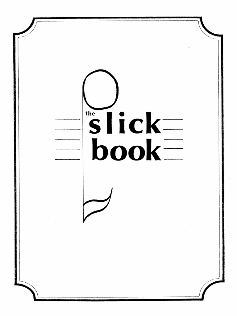 The Slick Book 1 (Rock Pop) | PDF