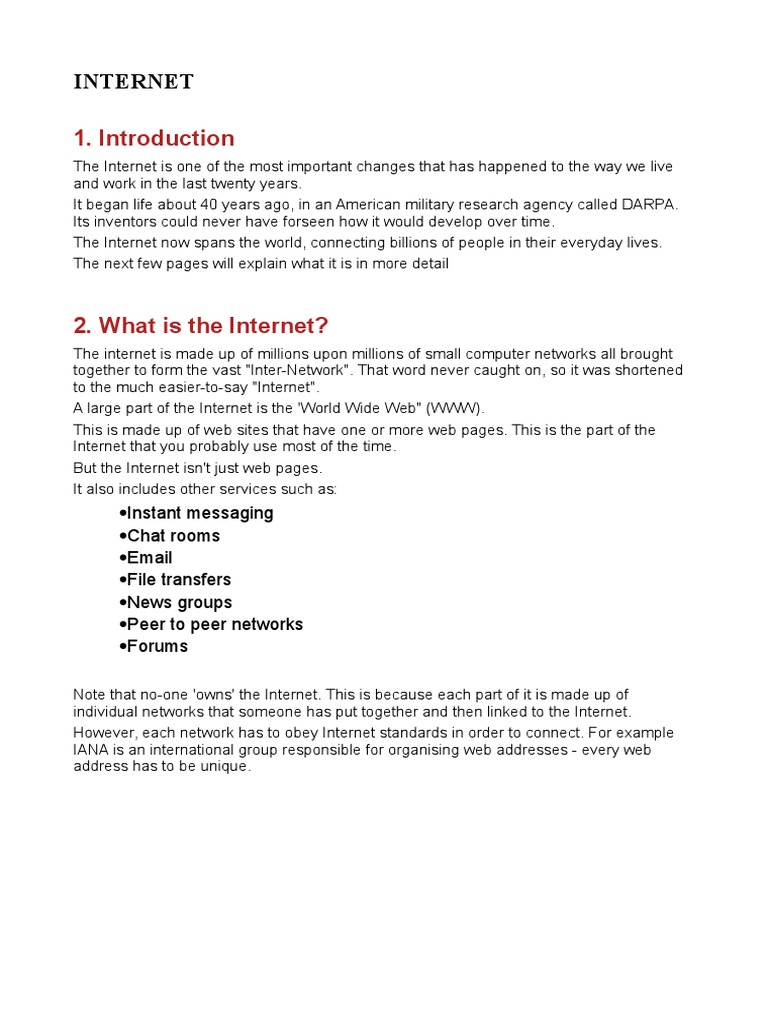 Internet: Instant Messaging Chat Rooms Email File Transfers News Groups ...