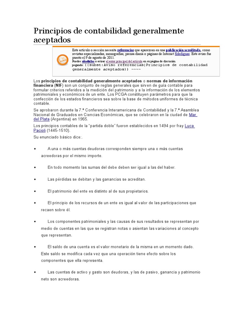 Realizacion Prudencia e Importancia Relativa | PDF | Contabilidad ...