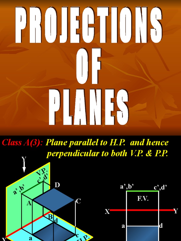 Projection of Plane | PDF | Euclidean Plane Geometry | Elementary Geometry