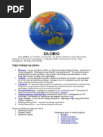 Ang Globo at Mapa Activity Sheet | PDF