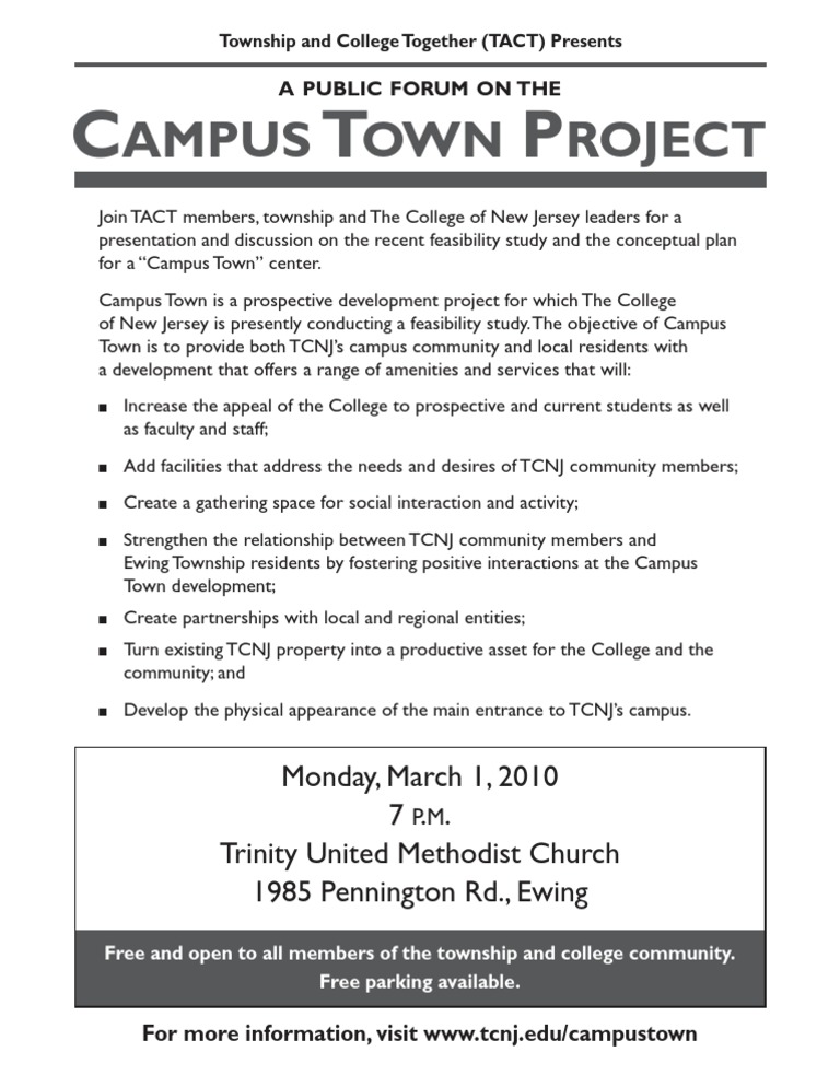 Campus Town Project | PDF | Social Science | Art