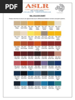 Revell Conversion Color Chart | PDF | Blue | Green