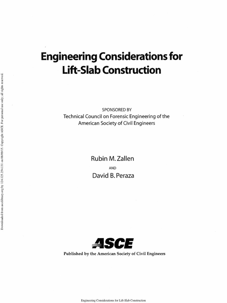 Lift Slab Construction | PDF | Buckling | Structural Load