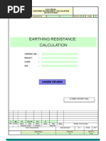 Cable & Earthing Sizing Thumbrule Calculation Excel Spreadsheet | PDF