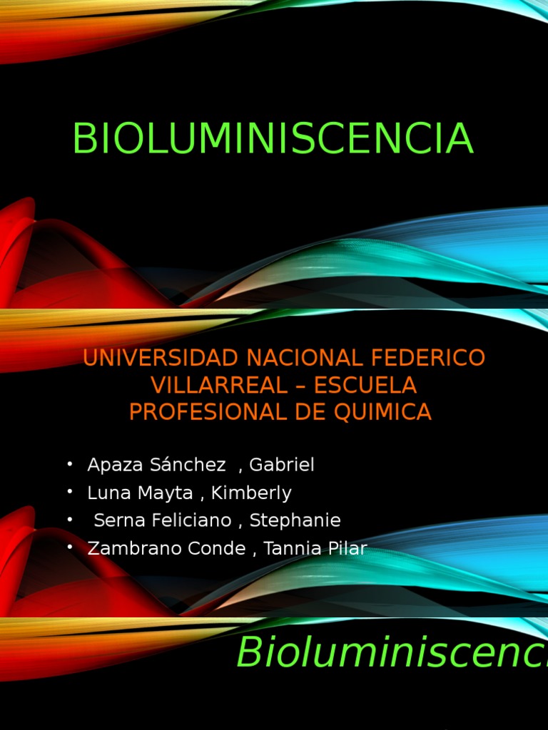 BIOLUMINISCENCIA | PDF | Organismos | Biología
