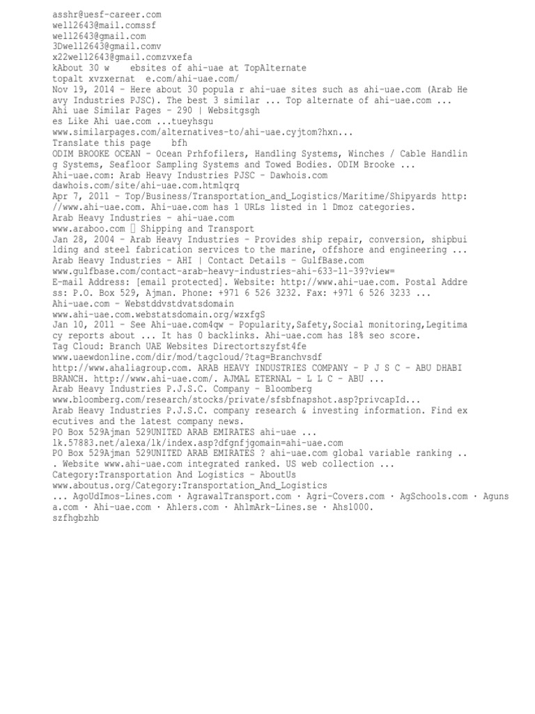 Emails Export | PDF