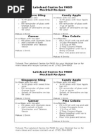 Mocktails - Drink Recipe Book PDF | PDF | Juice | Diet & Nutrition