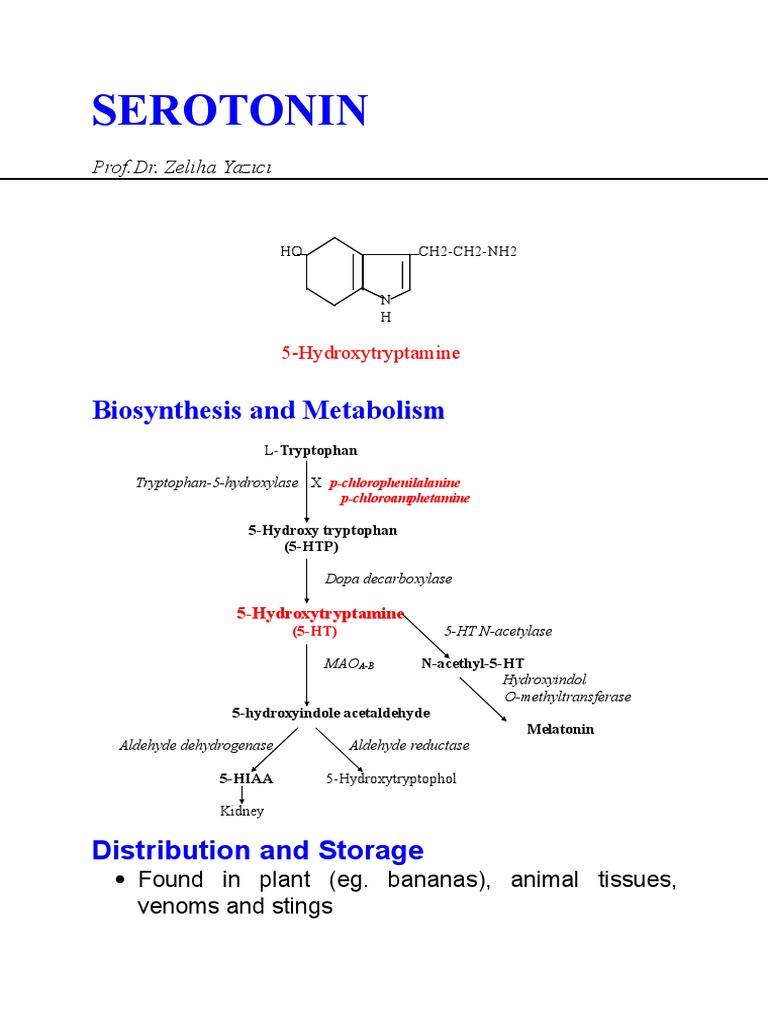 Serotonin | Serotonin | Drugs