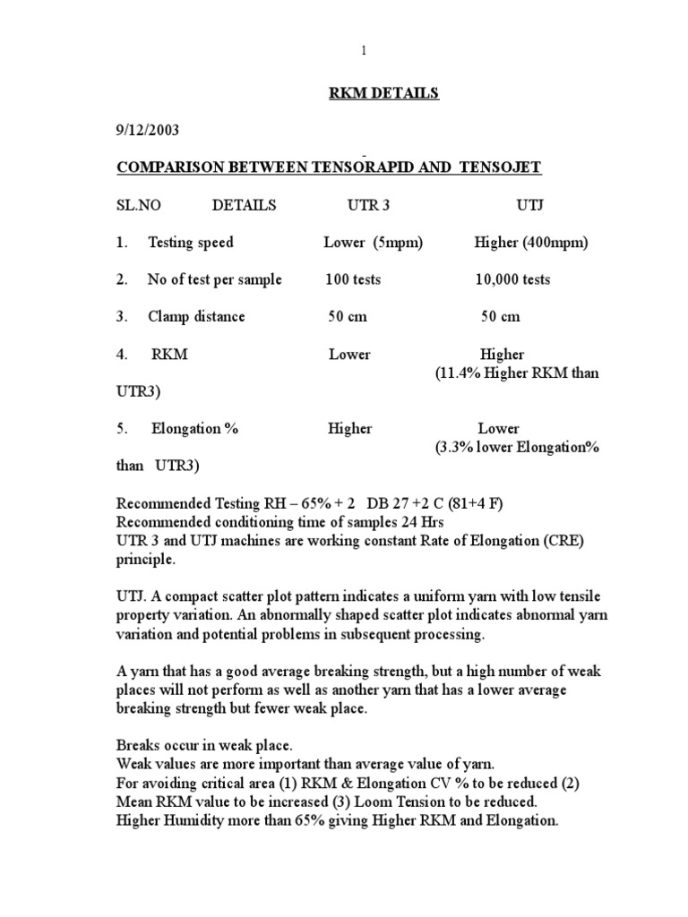 RKM Details | PDF | Yarn | Textile Arts