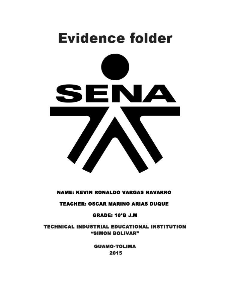 Evidence Folder for Kevin Vargas 10°B | PDF