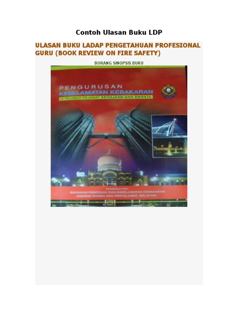 Contoh Format Ulasan Buku - LDP | PDF