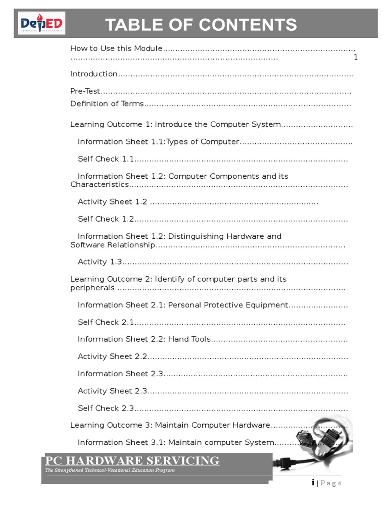Introduce Computer System Grade 9 TLE - ICT | Computer Keyboard ...
