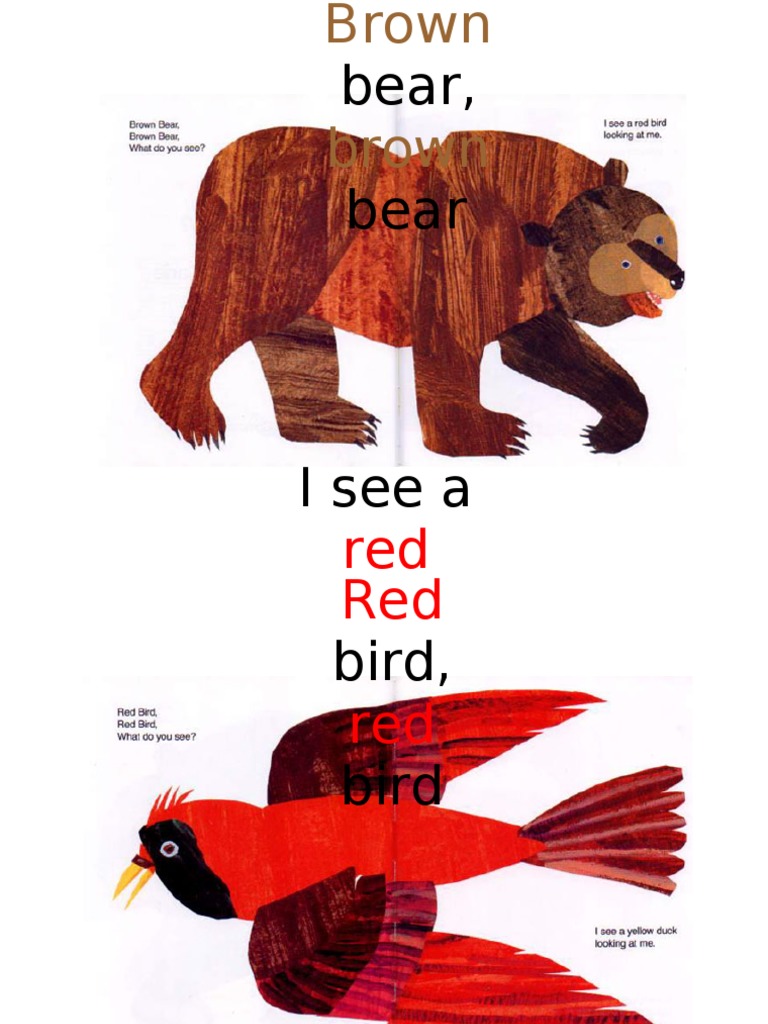 Brown Bear Brown Bear | PDF