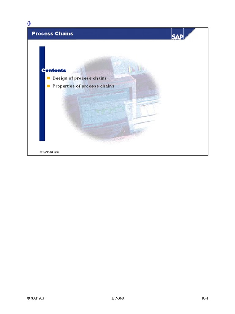 Process Chains-Sap Academy | PDF | Databases | Computing