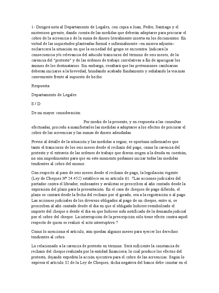 TCC 1 Ubp | PDF | Cheque | Pagaré