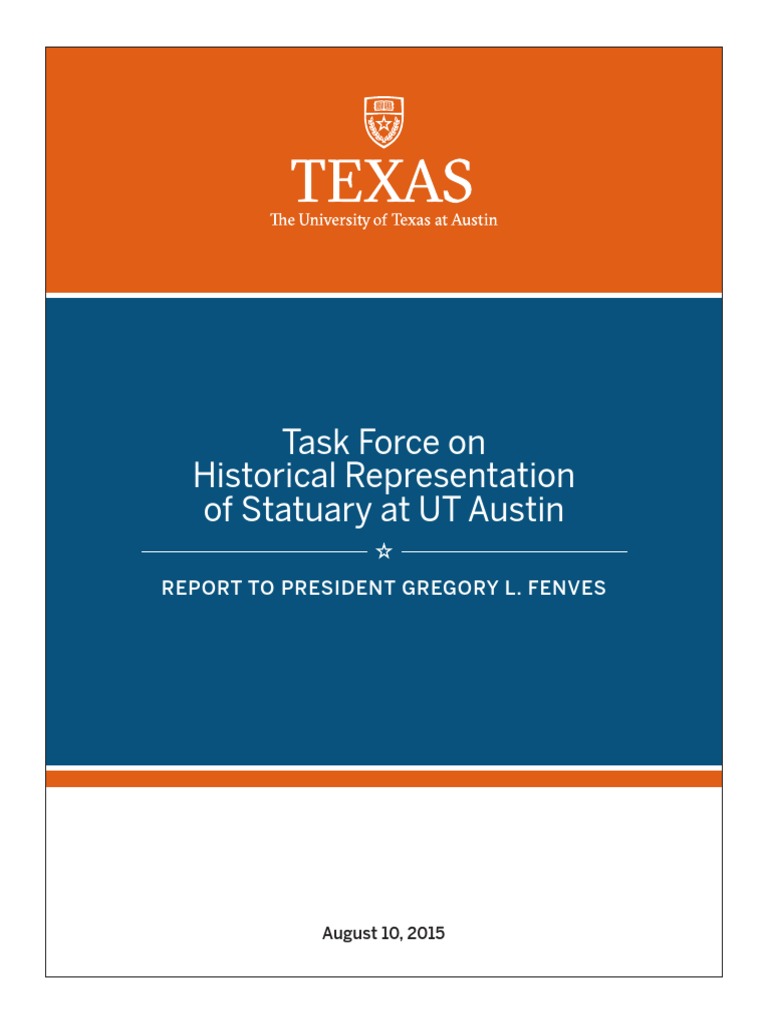 Task Force Report | PDF | Confederate States Of America | University Of ...