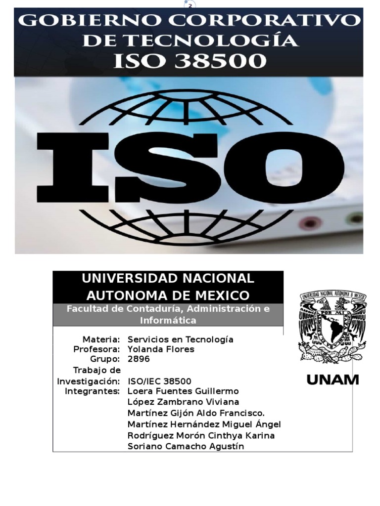Iso 38500 | PDF | Business | Science