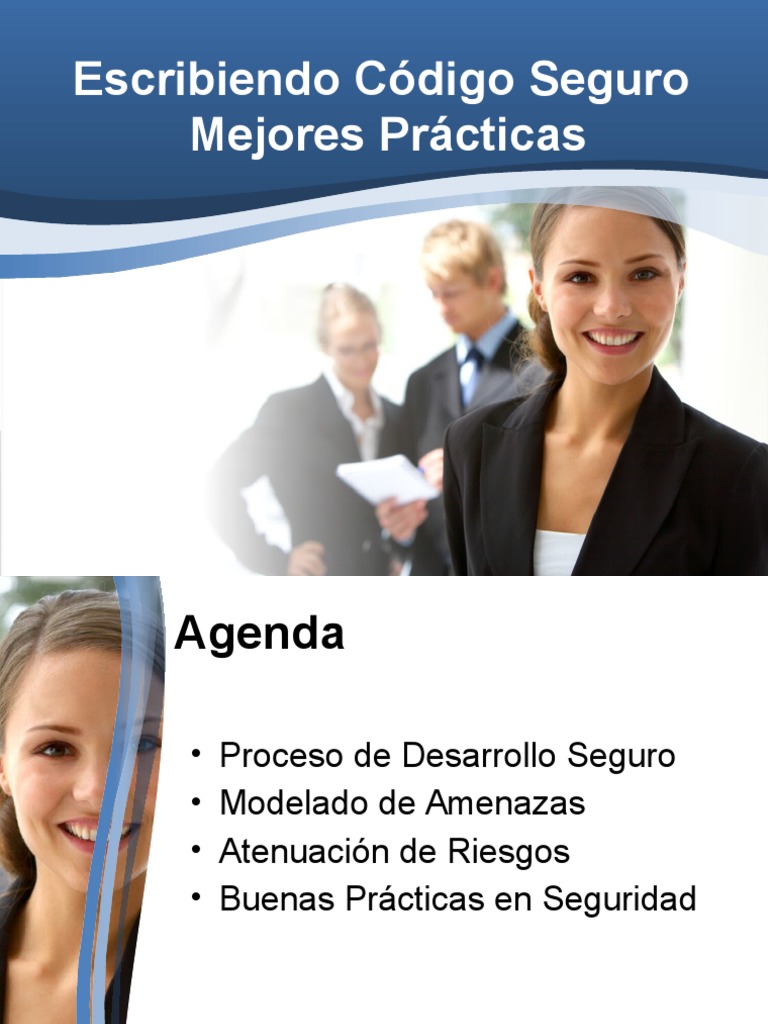 Escribiendo Código Seguro | PDF | Autenticación | Páginas del servidor ...