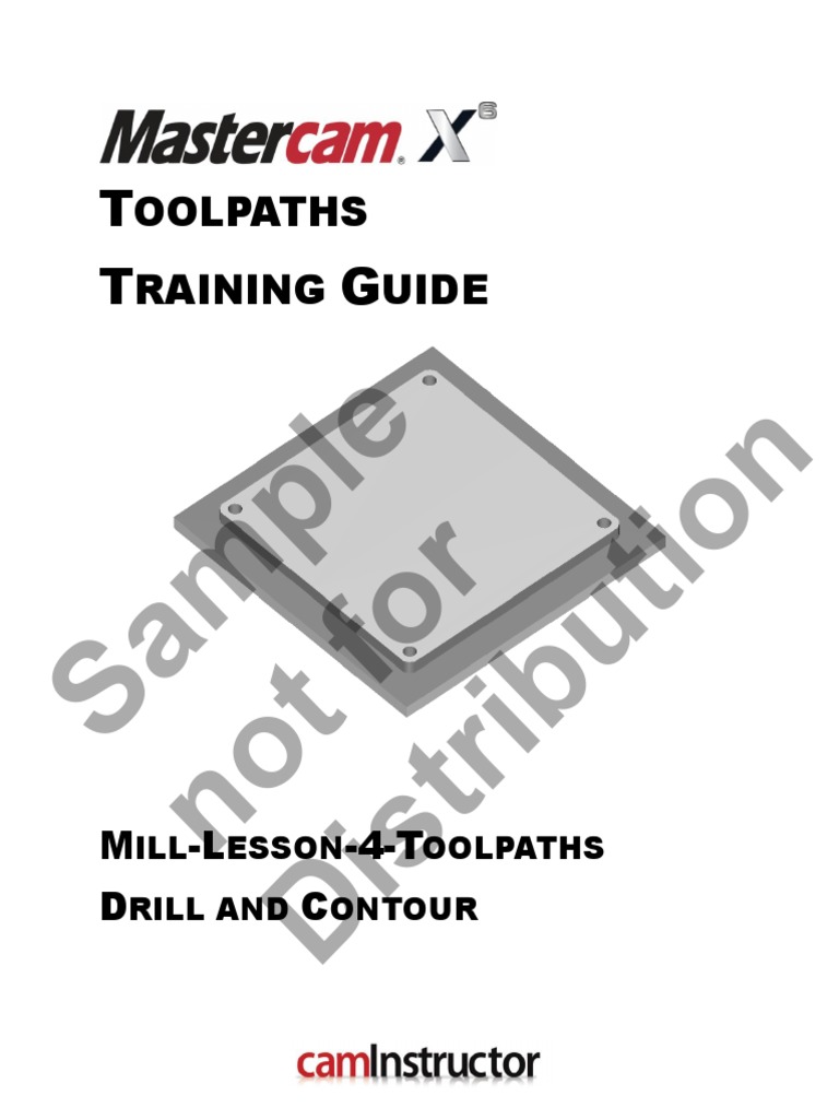 Mill Lesson 4 Toolpaths Sample | Unduh gratis PDF | Machine Tool | Software Mill Lesson 4 Toolpaths Sample | Unduh gratis PDF | Machine Tool | Software