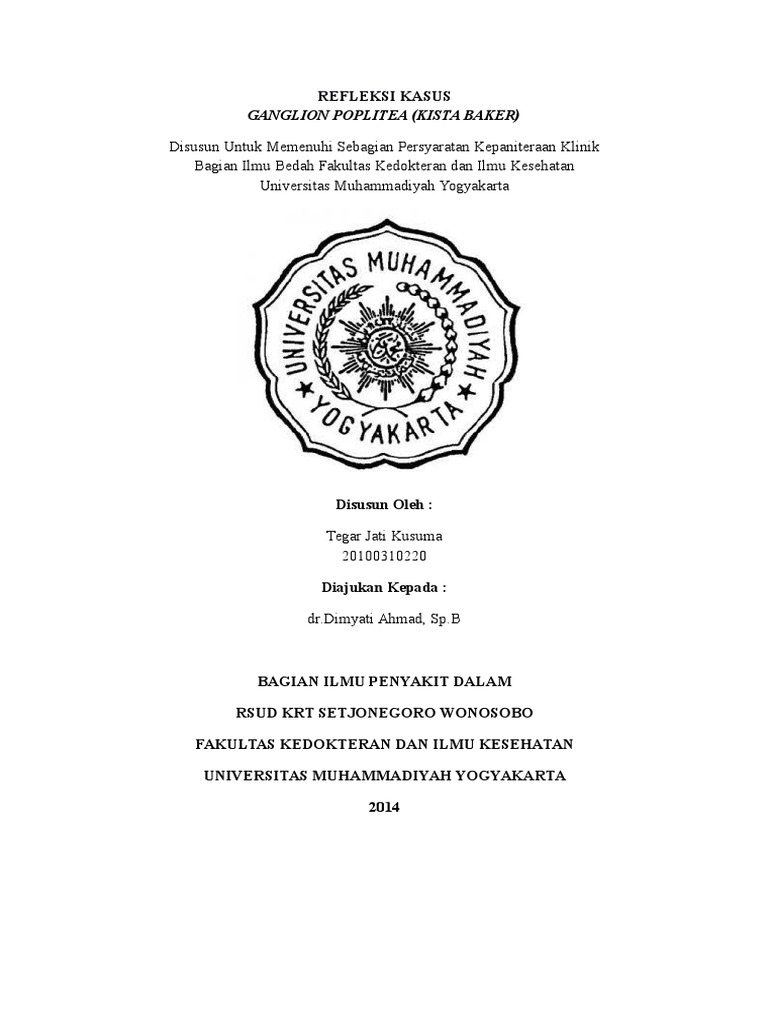 Resus (Ganglion Poplitea) | PDF