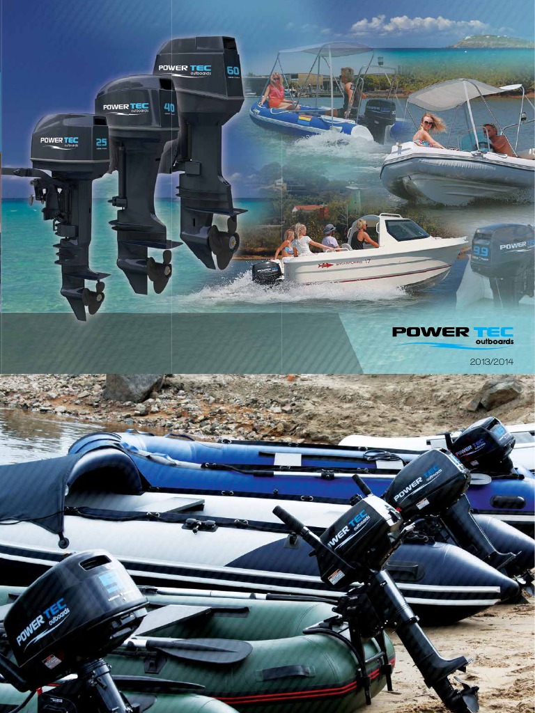 Brochure Powertec Outboard Engines 1 | PDF | Manual Transmission ...