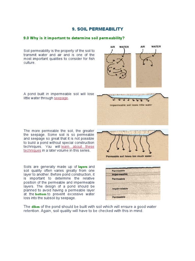 Soil Permeability | PDF | Soil Mechanics | Loam