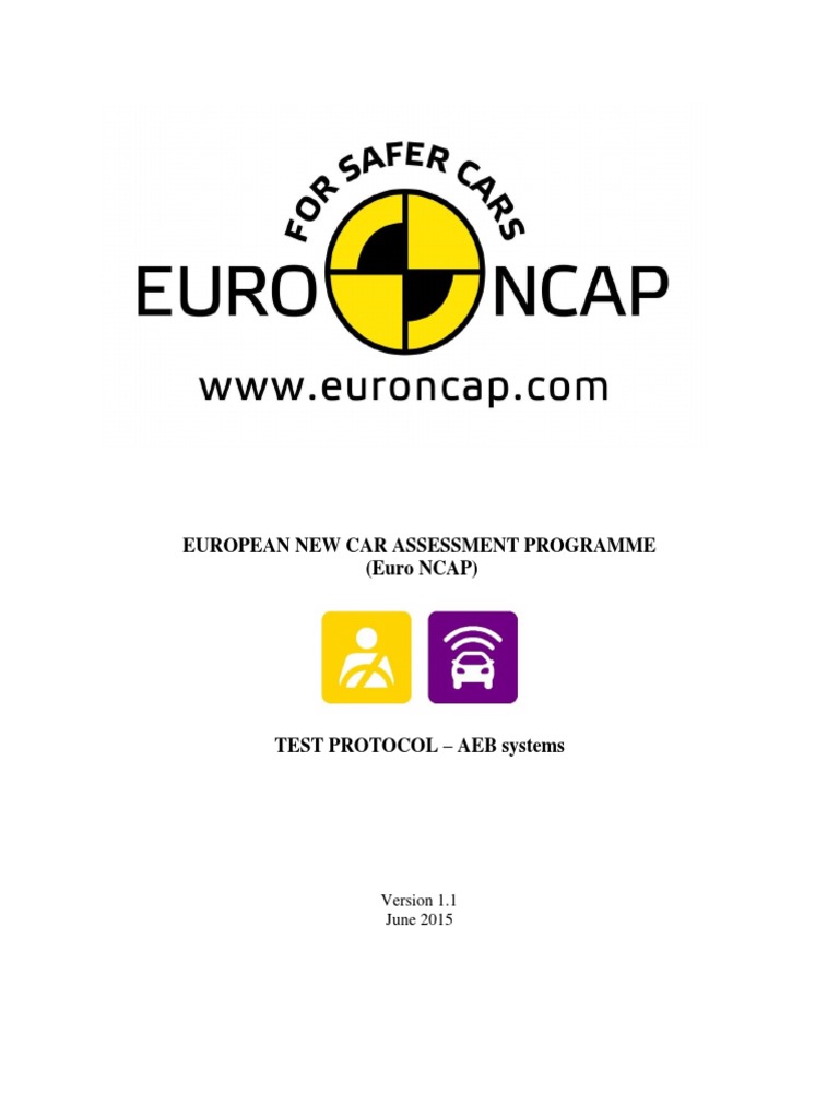 Euro Ncap Aeb Test Protocol v11 PDF | PDF | Cartesian Coordinate System ...