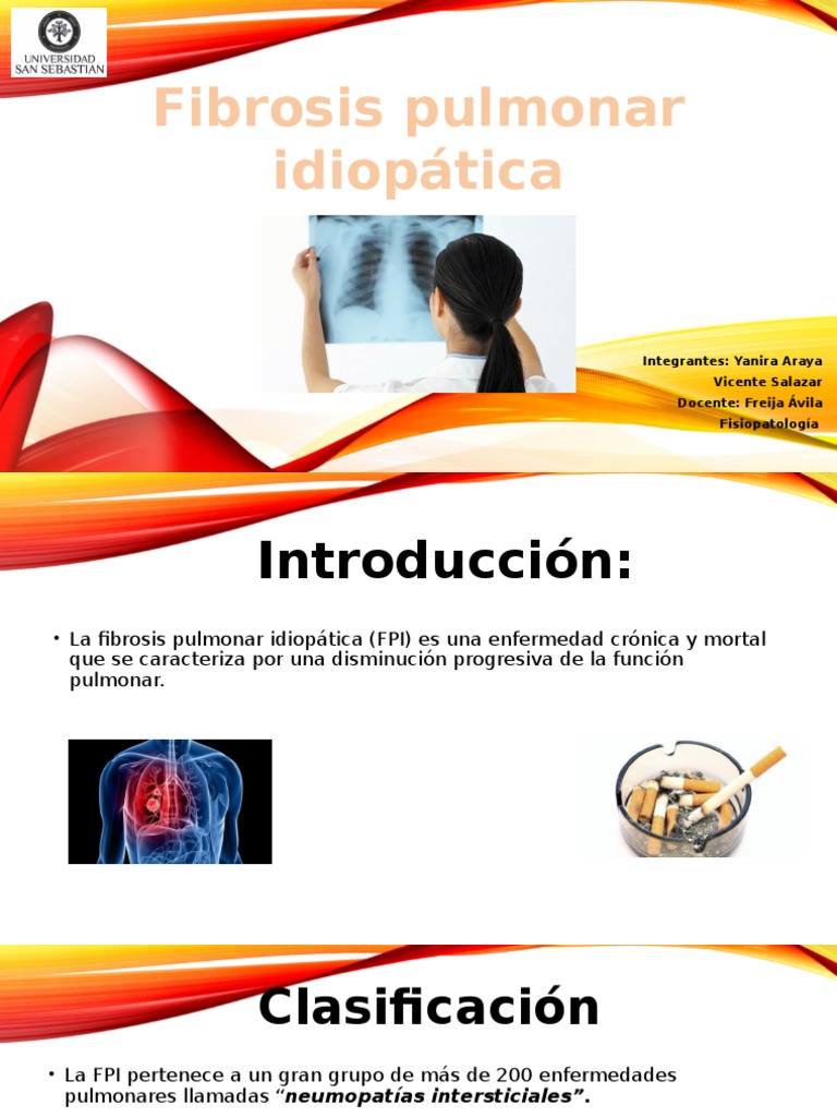 Fibrosis Pulmonar Idiopatica | PDF | Enfermedades y trastornos ...