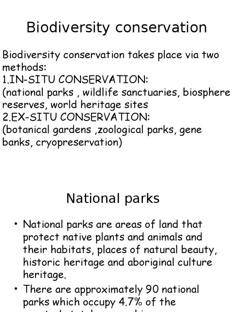 Biodiversity Conservation | PDF | Conservation Biology | Biodiversity