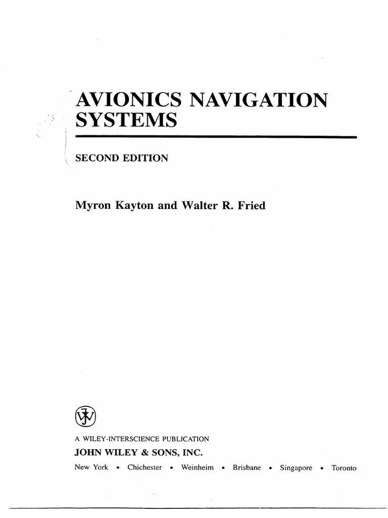Avionics Navigation Systems | PDF | Language Arts & Discipline ...