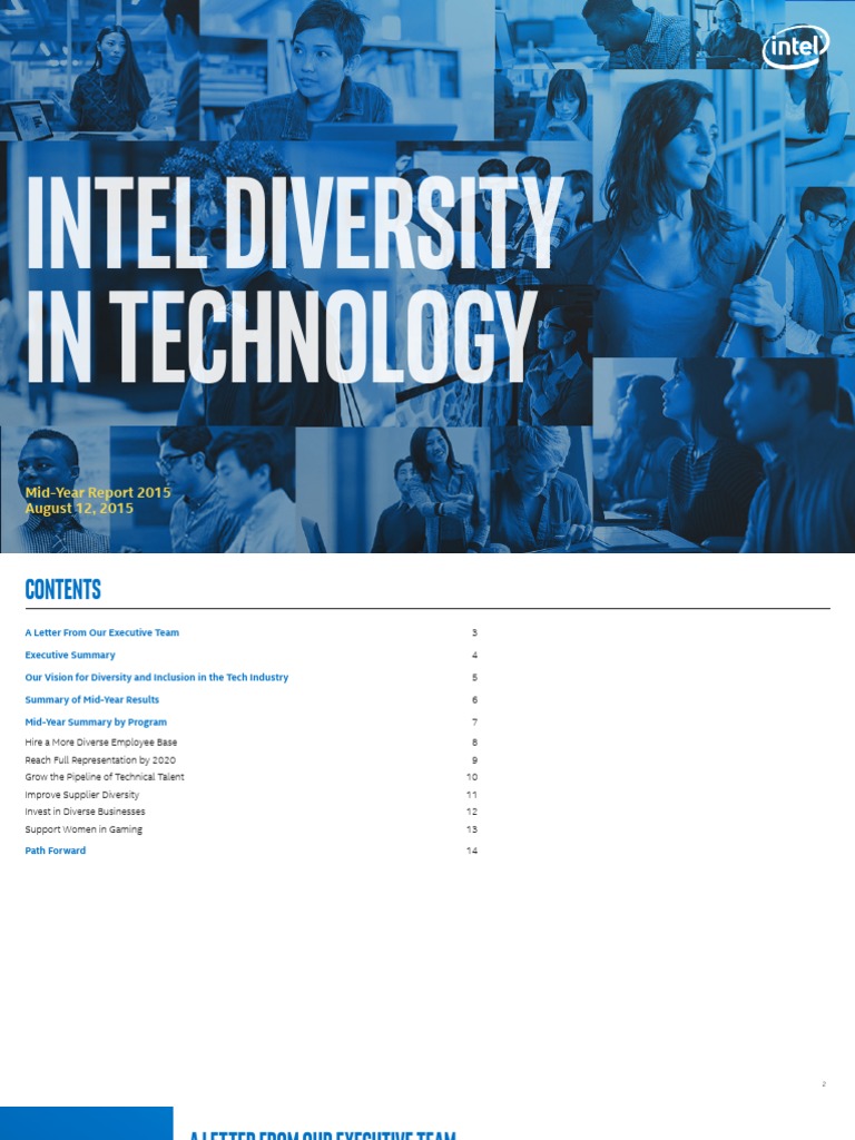 Intel Diversity in Technology - 081115 | PDF | Employee Retention ...
