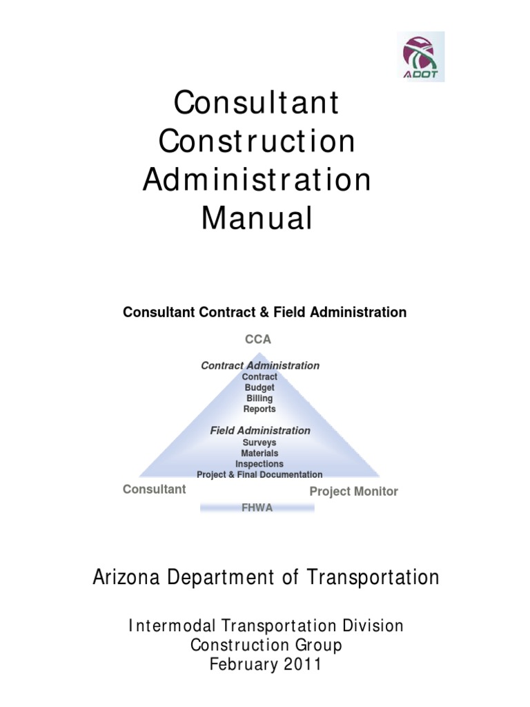 Consultant Construction Administration Manual | Download Free PDF ...