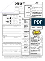 Dead Reign - Character Sheet - Ver 1.0 | PDF | Leisure | Sports