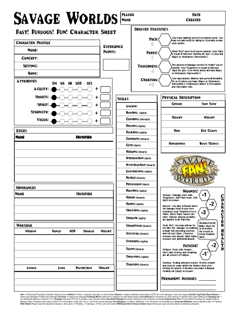 Dasspielunker Character Sheet | PDF | Gaming | Role Playing Games
