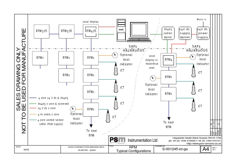 RFM Multi-Drop Connection Configurations | PDF | Computers