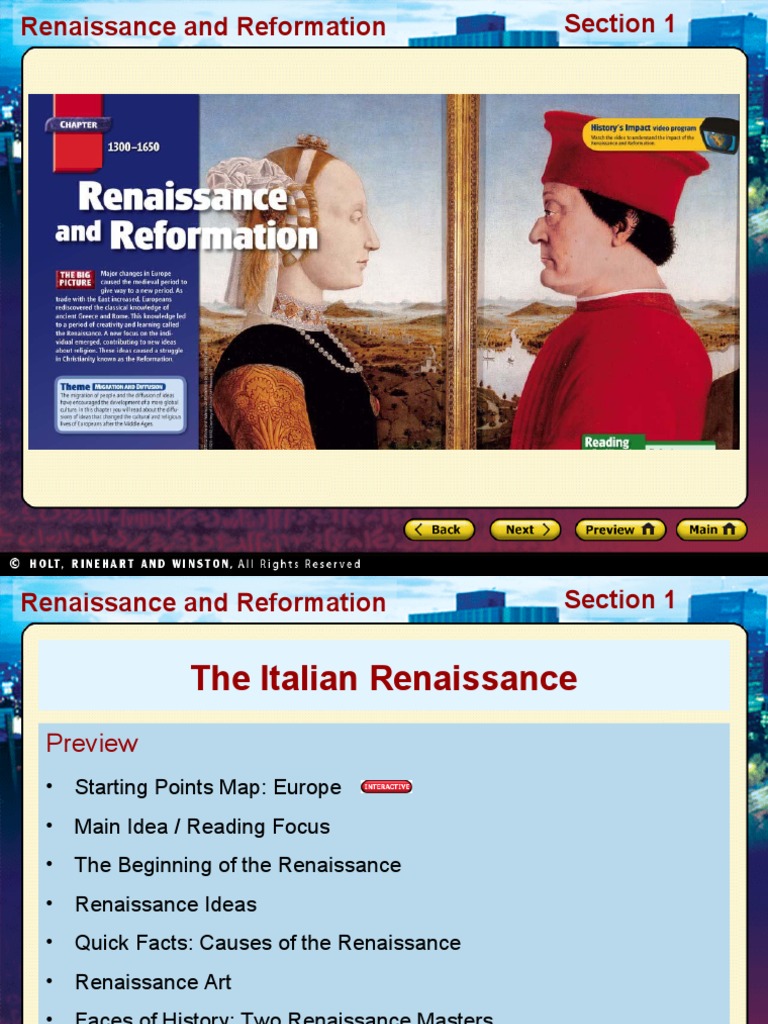 Renaissance and Reformation | Download Free PDF | Renaissance | Humanism