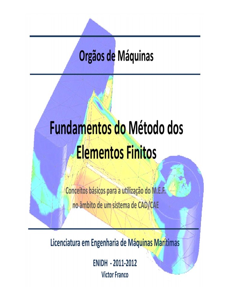Fundamentos Metodo Elementos Finitos | PDF | Equações | Sistema