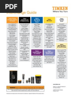 Grease Cross Reference | PDF | Hydrocarbons | Petroleum